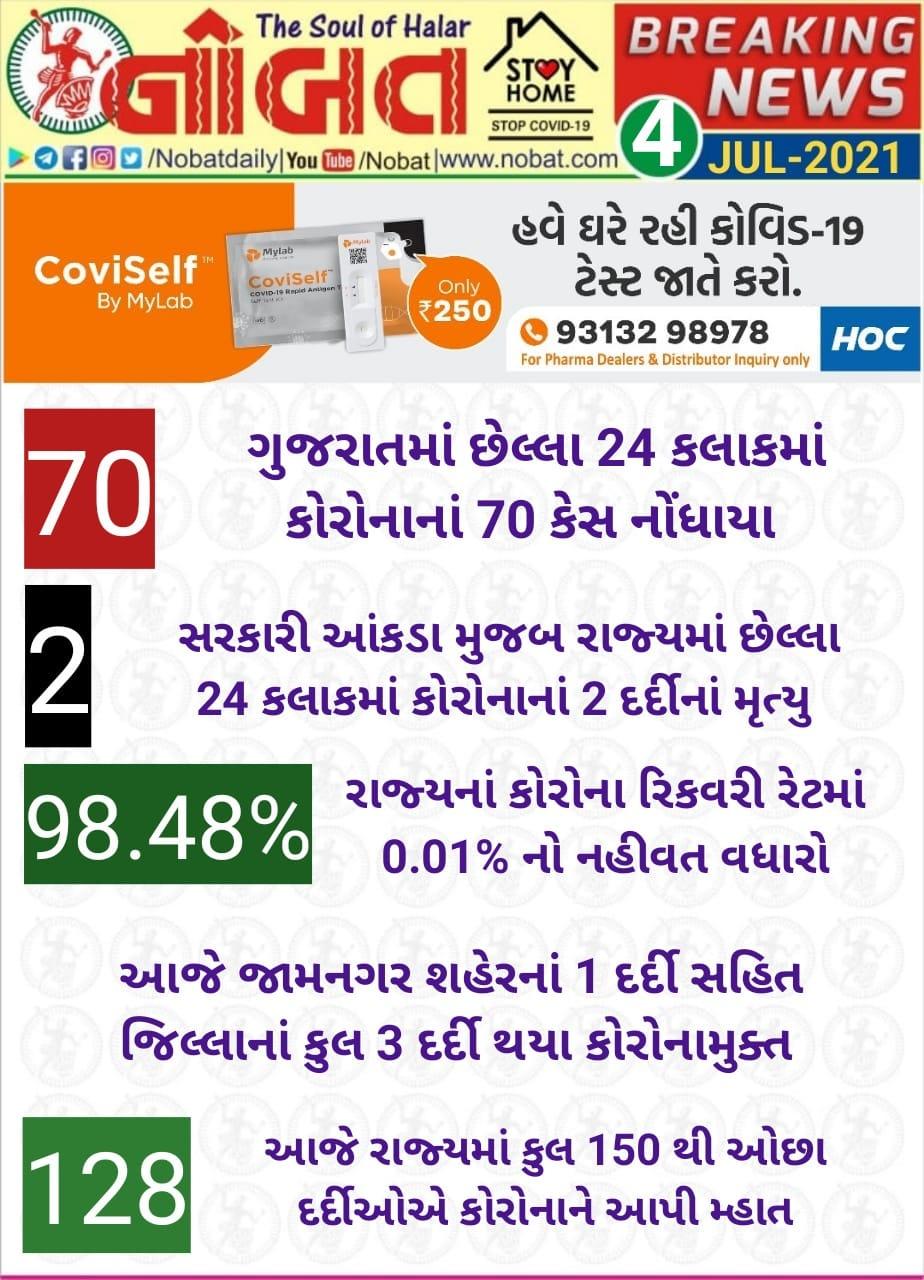 Nobat - Jamnagar Gujarati Evening Daily