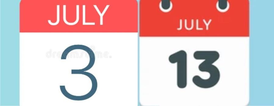 ત્રીજી જુલાઈ અને તેરમી જુલાઈઃ ત્રીજ અને તેરસ જેવો સંયોગ? : દેશમાં ...